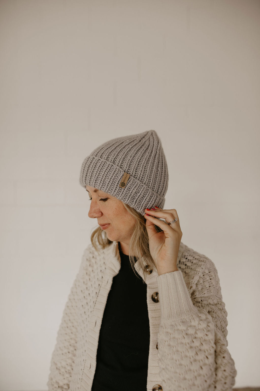 Classic Ribbed Beanies – Woolly Bear Knits